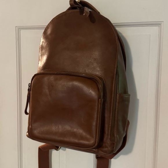 Able | Bags | Able Leather Backpack | Poshmark